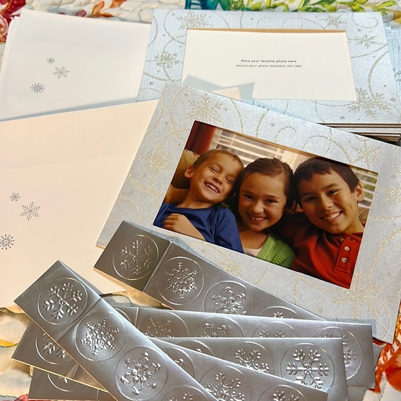 Hallmark | Office | Photo Frame Christmas Card Set Of 25 Cards ...